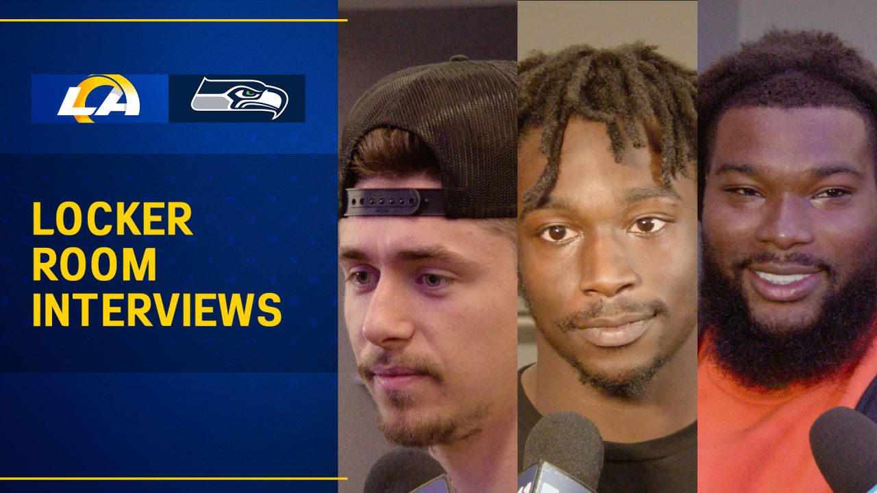 Los Angeles Rams vs. Seattle Seahawks Week 11 Postgame Locker Room ...