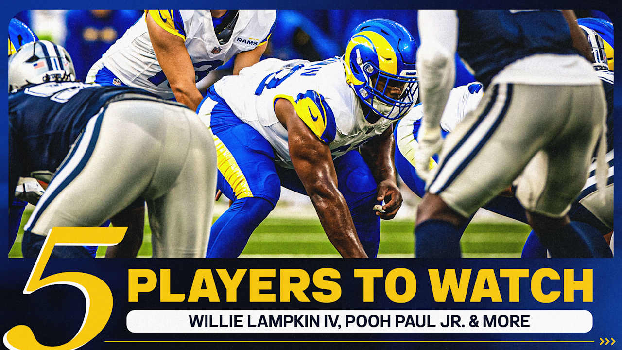 5 players to watch: Rams vs. Chargers, 2025 Preseason Week 2