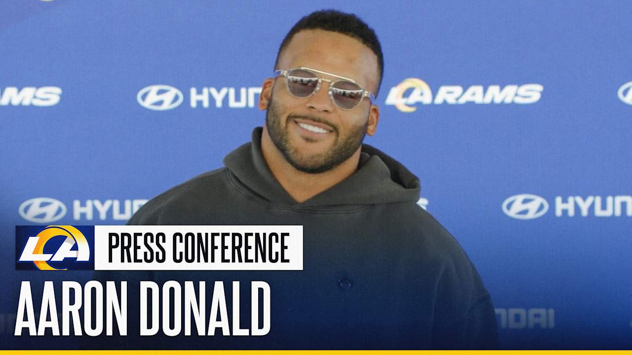 Los Angeles Rams Legend Aaron Donald talks about his career with the ...
