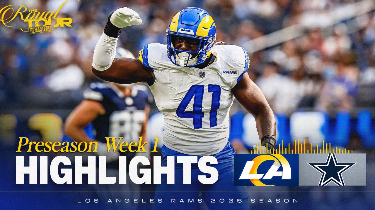 Rams top plays - Los Angeles Rams highlights preseason week 1 vs. Dallas Cowboys at SoFi Stadium