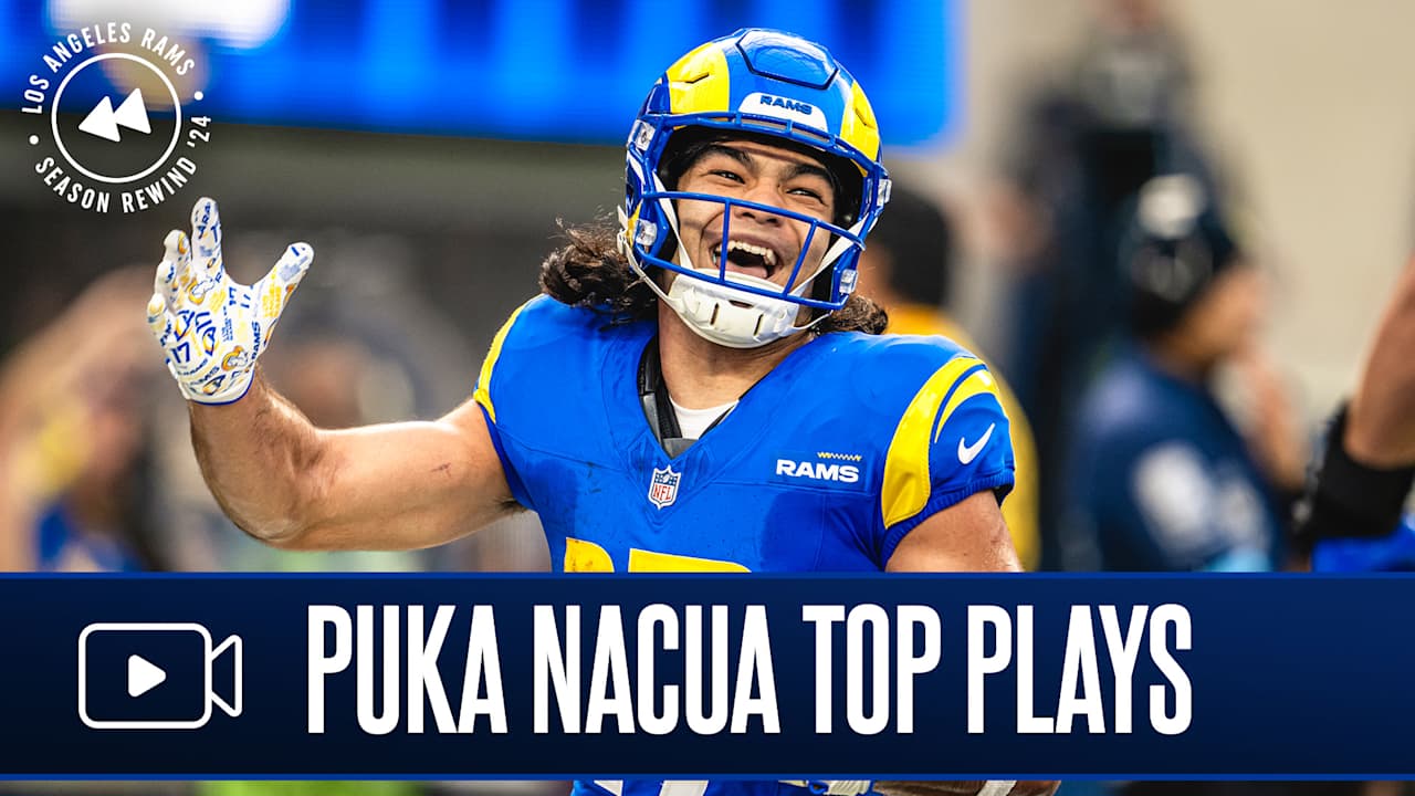 NFL Top 100 players- No. 41 wide receiver Puka Nacua | Los Angeles Rams Highlights - top plays ...