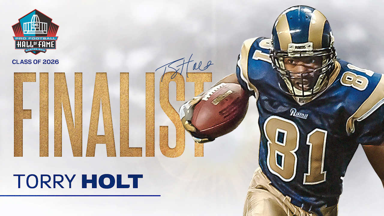 Torry Holt named finalist for Pro Football Hall of Fame Class of 2026