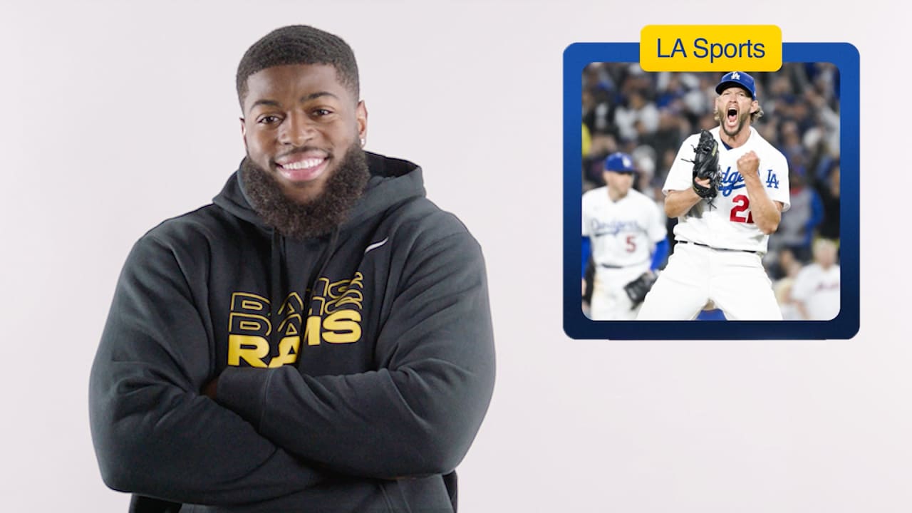 Rams Rookies Guess LA Trivia Ep. 2 | “I don’t do baseball! I know ...