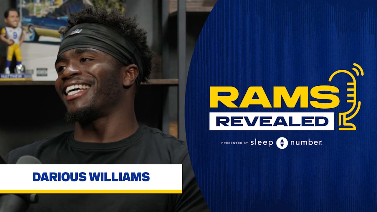 Los Angeles Rams cornerback Darious Williams talks about his favorite ...