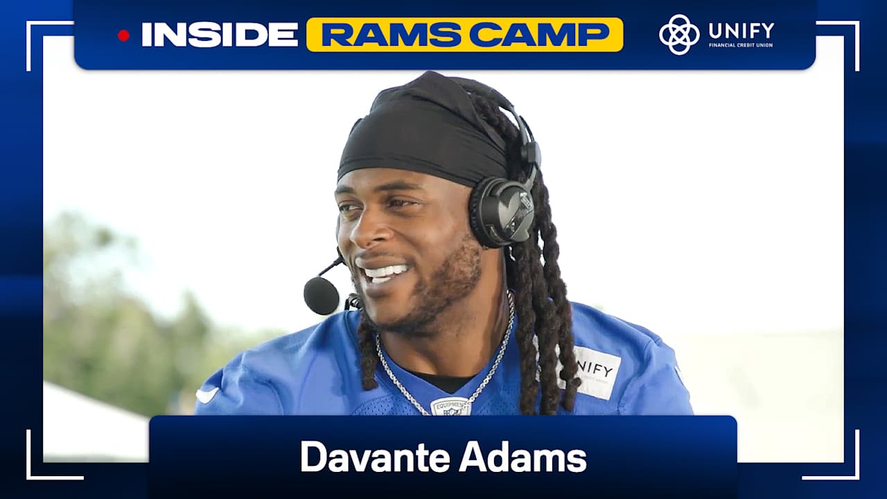 Inside Rams Camp: Davante Adams talks about cementing his NFL legacy ...