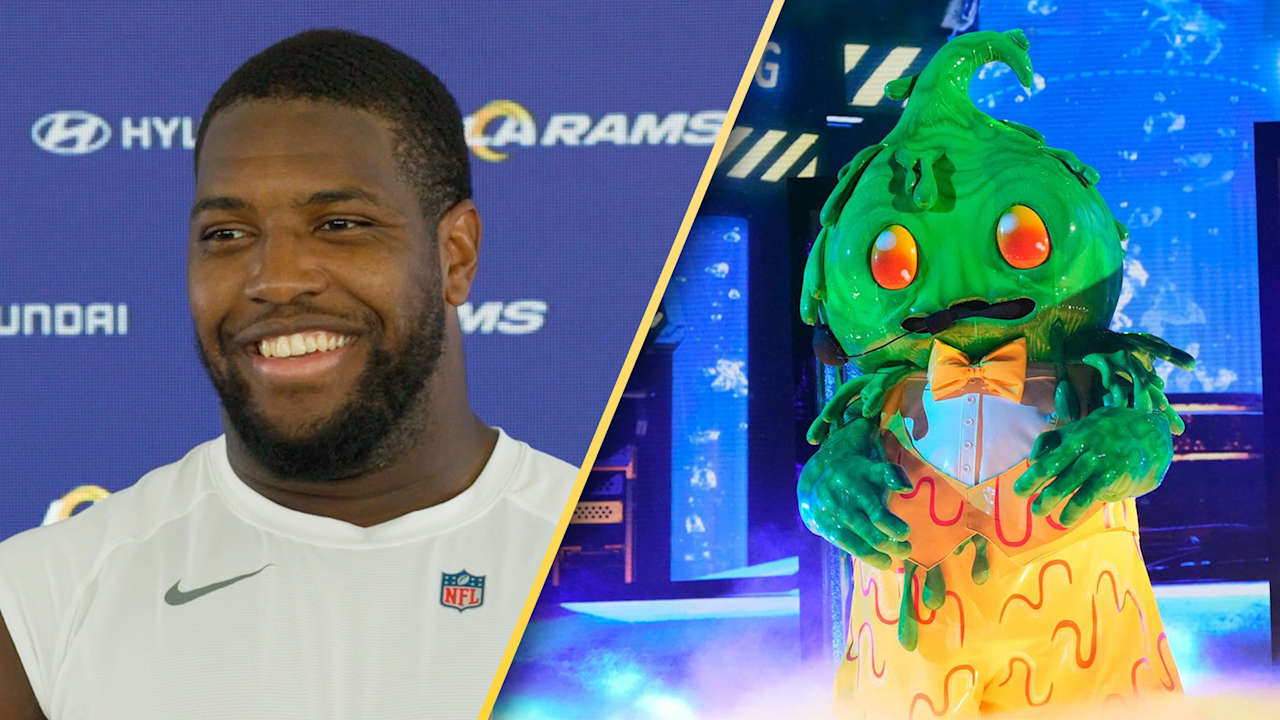 Kobie Turner The Masked Singer Goo | Los Angeles Rams defensive end ...