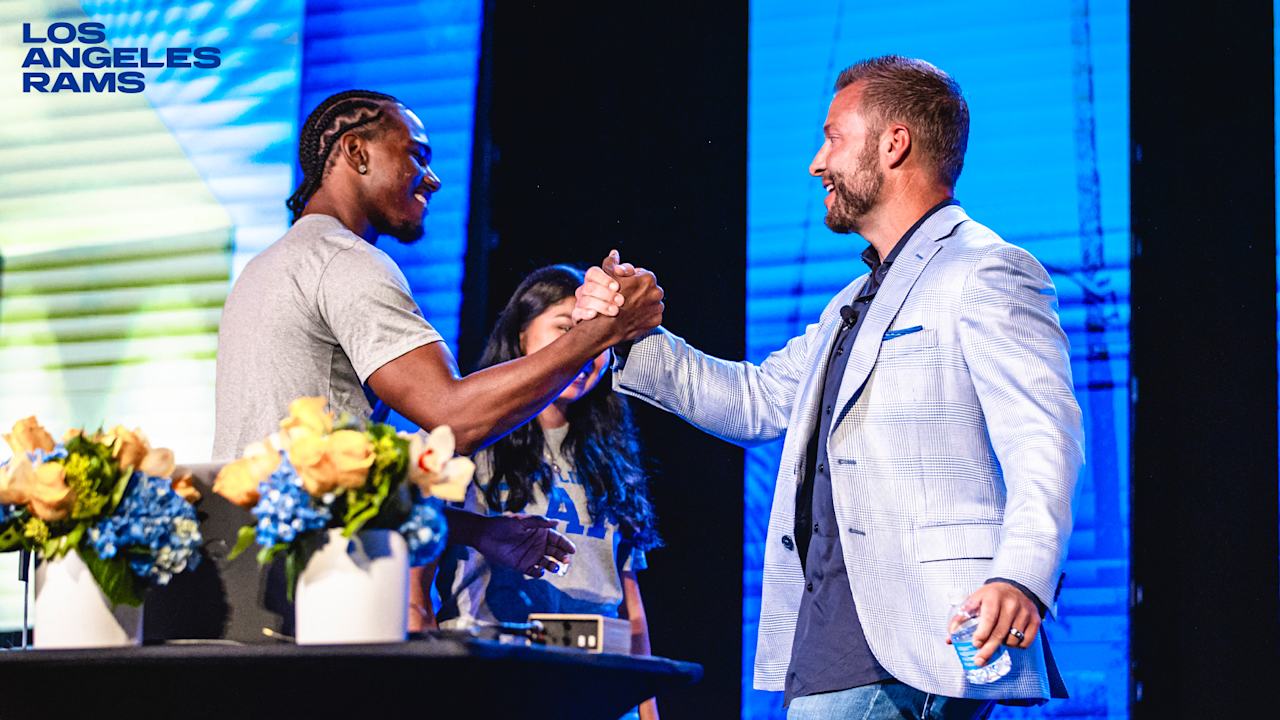Los Angeles Rams Community | Sean McVay & Rams 2024 roster join annual ...