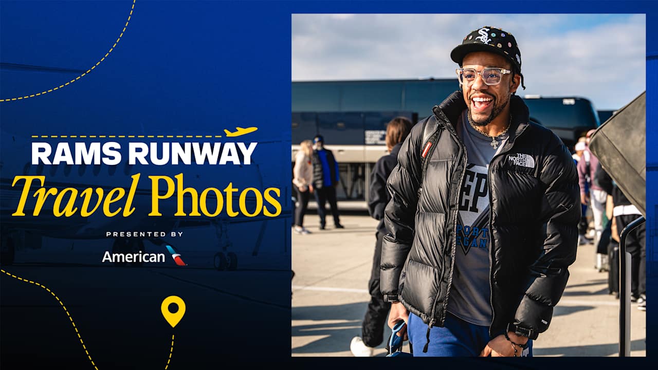 TRAVEL PHOTOS: Rams head east for Divisional Round matchup against the ...