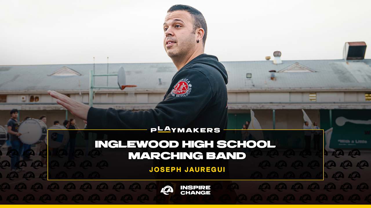 Joseph Jauregui of Inglewood High School is Rams' 10th 'pLAymaker ...
