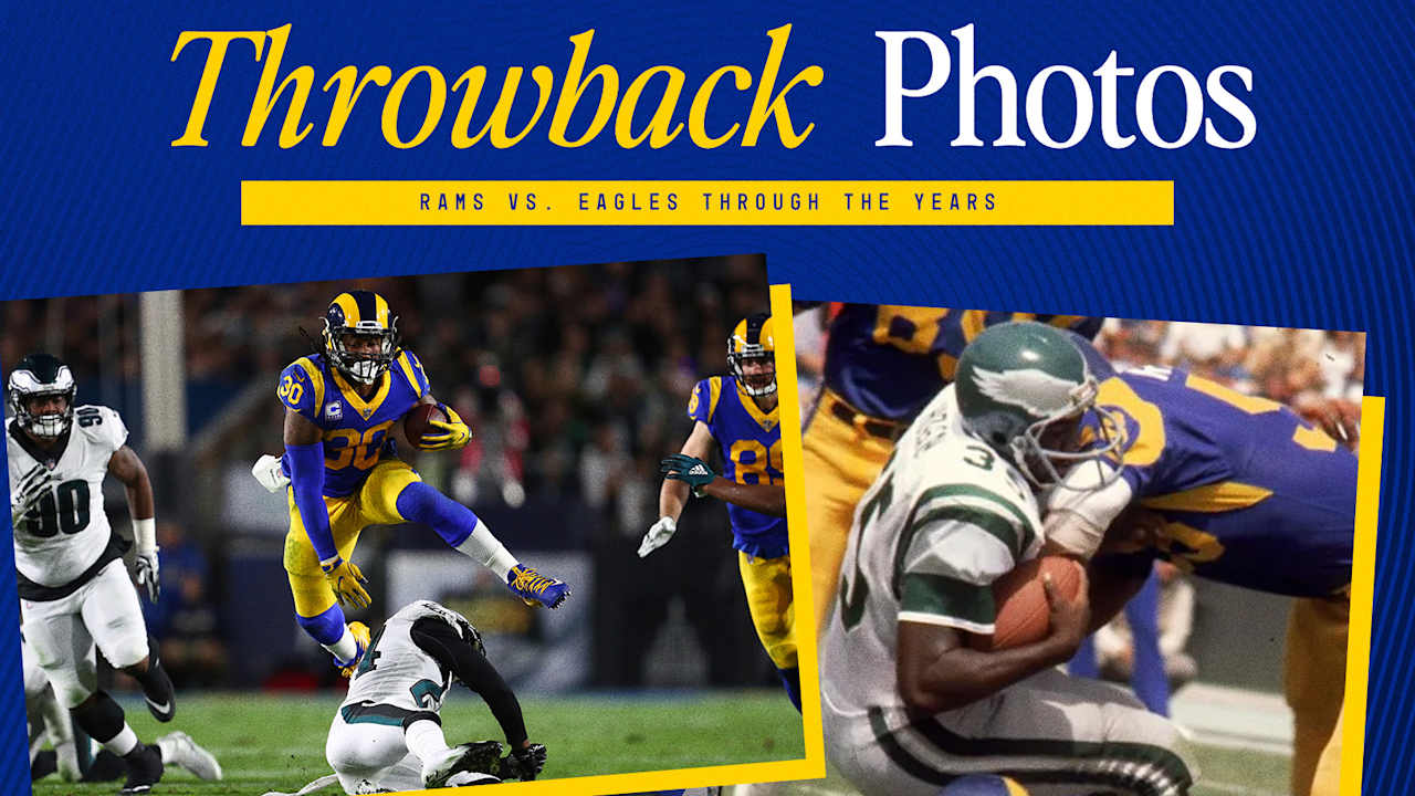 THROWBACK PHOTOS: Rams vs. Eagles through the years