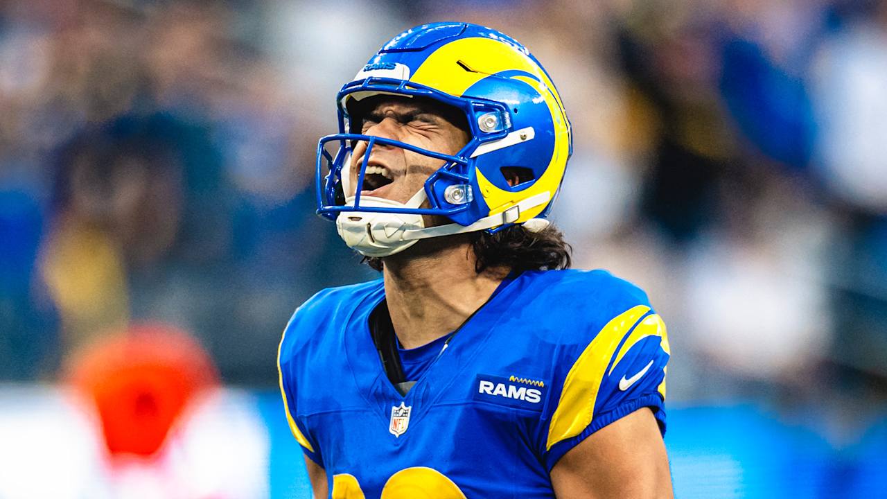 Los Angeles Rams wide receiver Puka Nacua named a finalist for the AP ...
