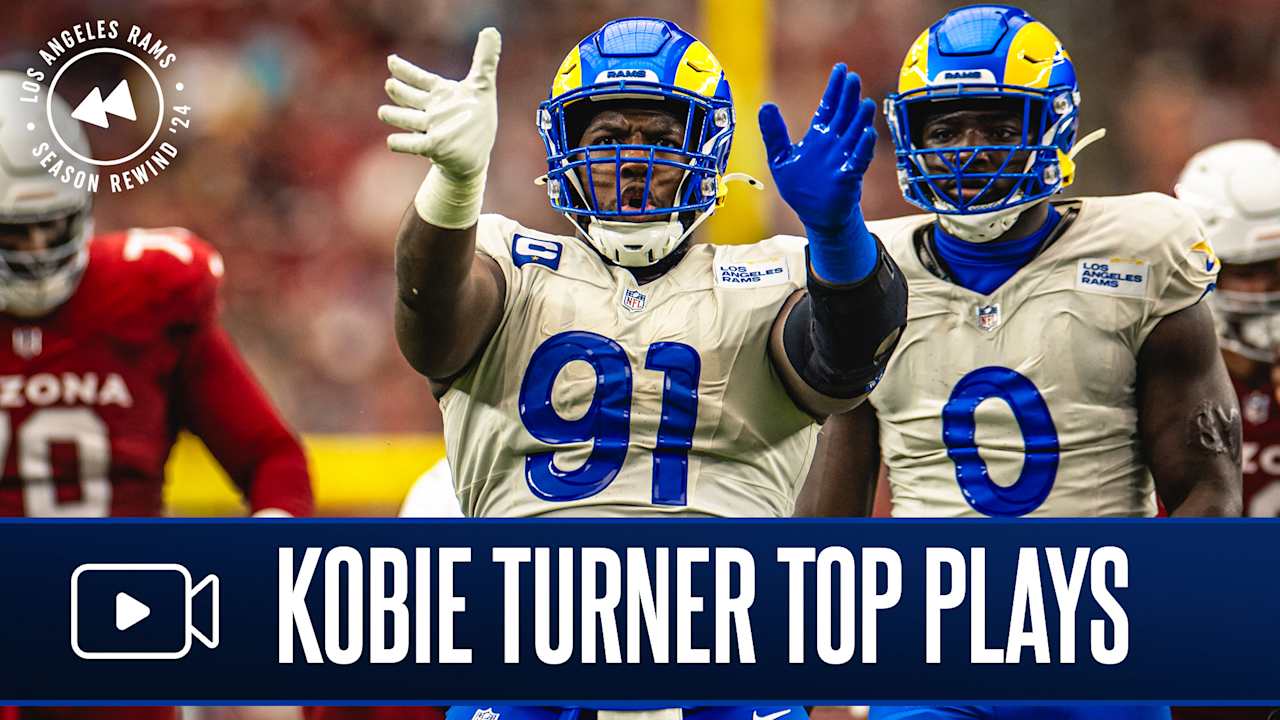 Los Angeles Rams Highlights - defensive end Kobie Turner - top plays ...