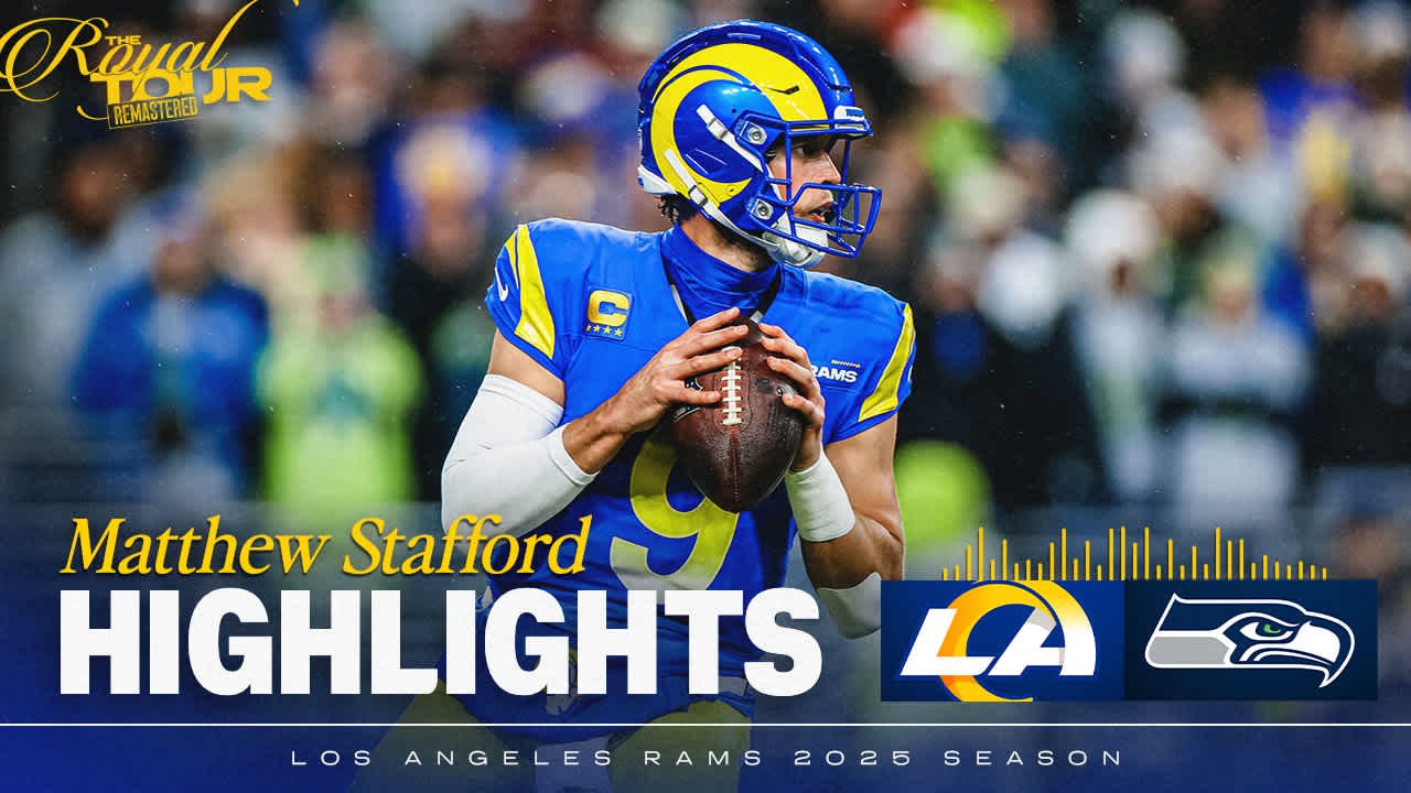 HIGHLIGHTS: Matthew Stafford's best throws from 457-yard, 3-TD game in ...