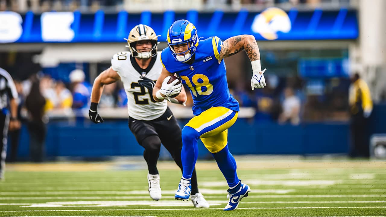 Terrance Ferguson 36-yard catch - Los Angeles Rams Highlights - Week 9 ...