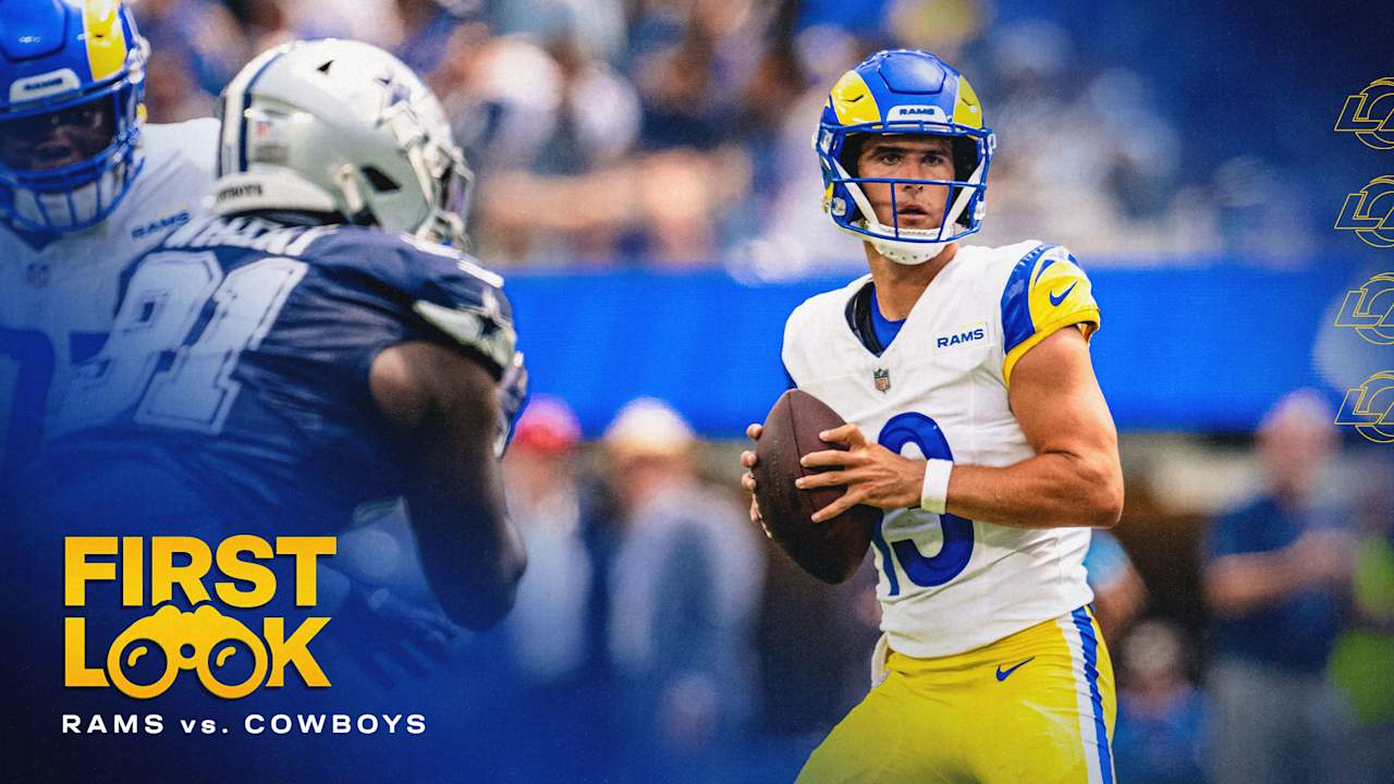 First Look: Rams kick off 2025 preseason hosting Cowboys at SoFi Stadium