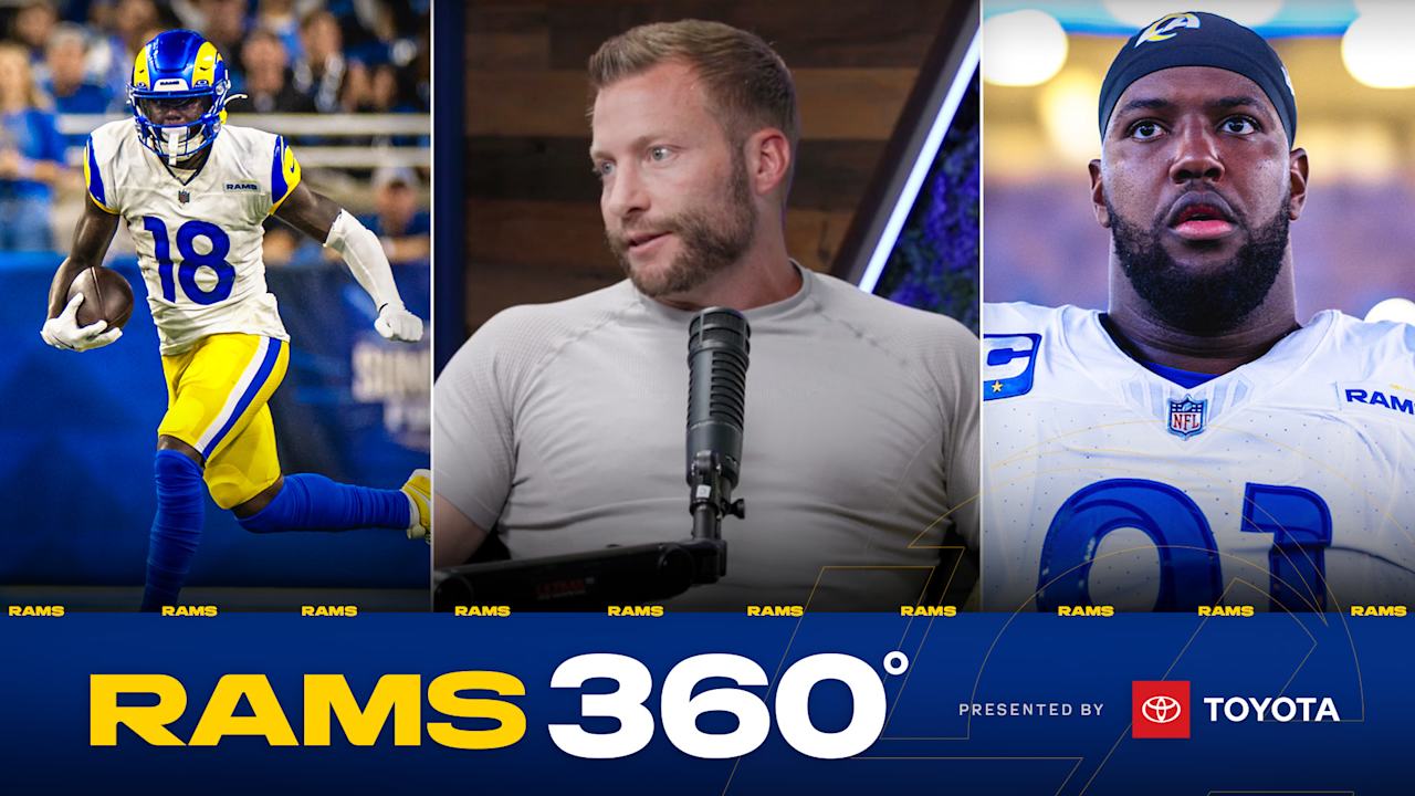Rams 360 | Rookie family messages, head coach Sean McVay recaps Week 1 ...