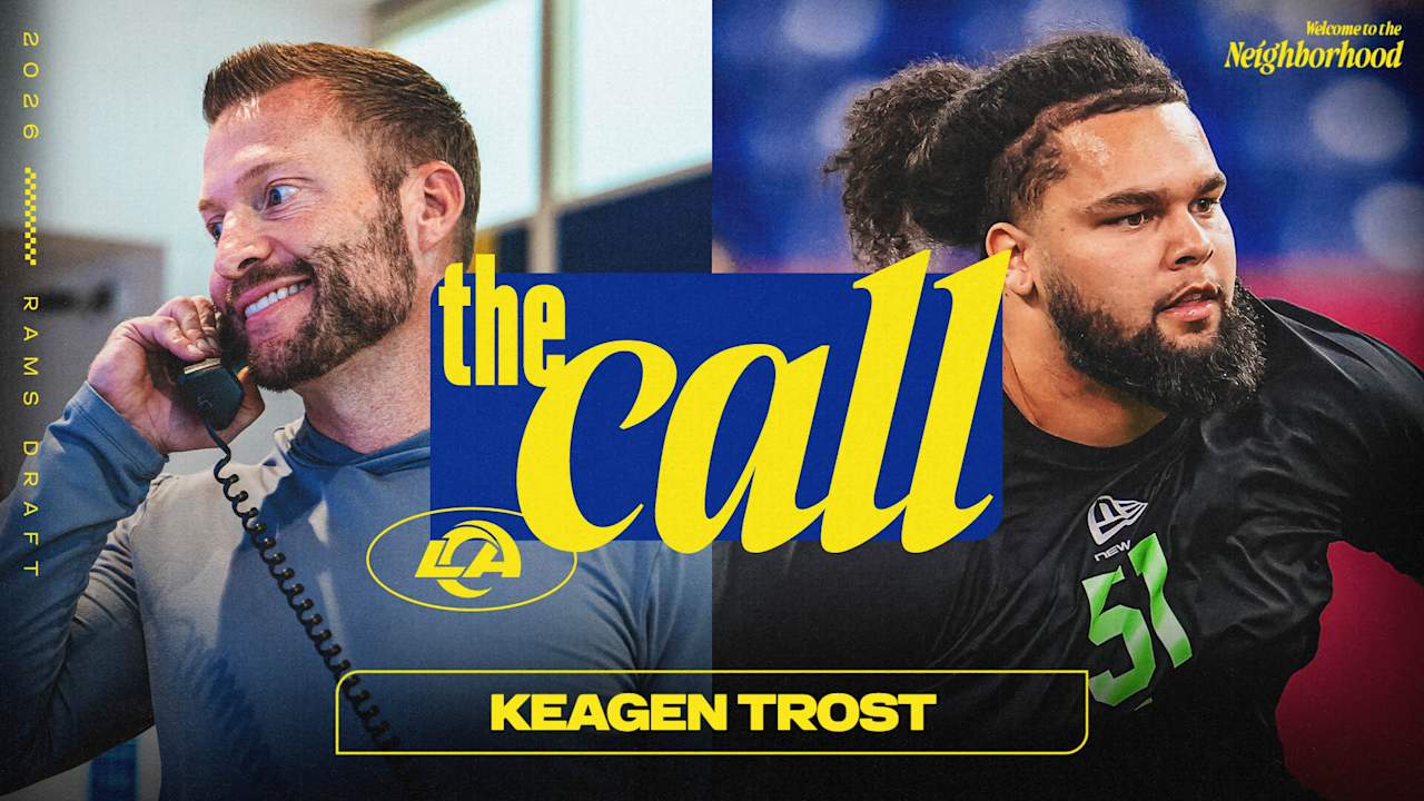 Missouri OT Keagen Trost gets draft call from Los Angeles Rams GM Les ...