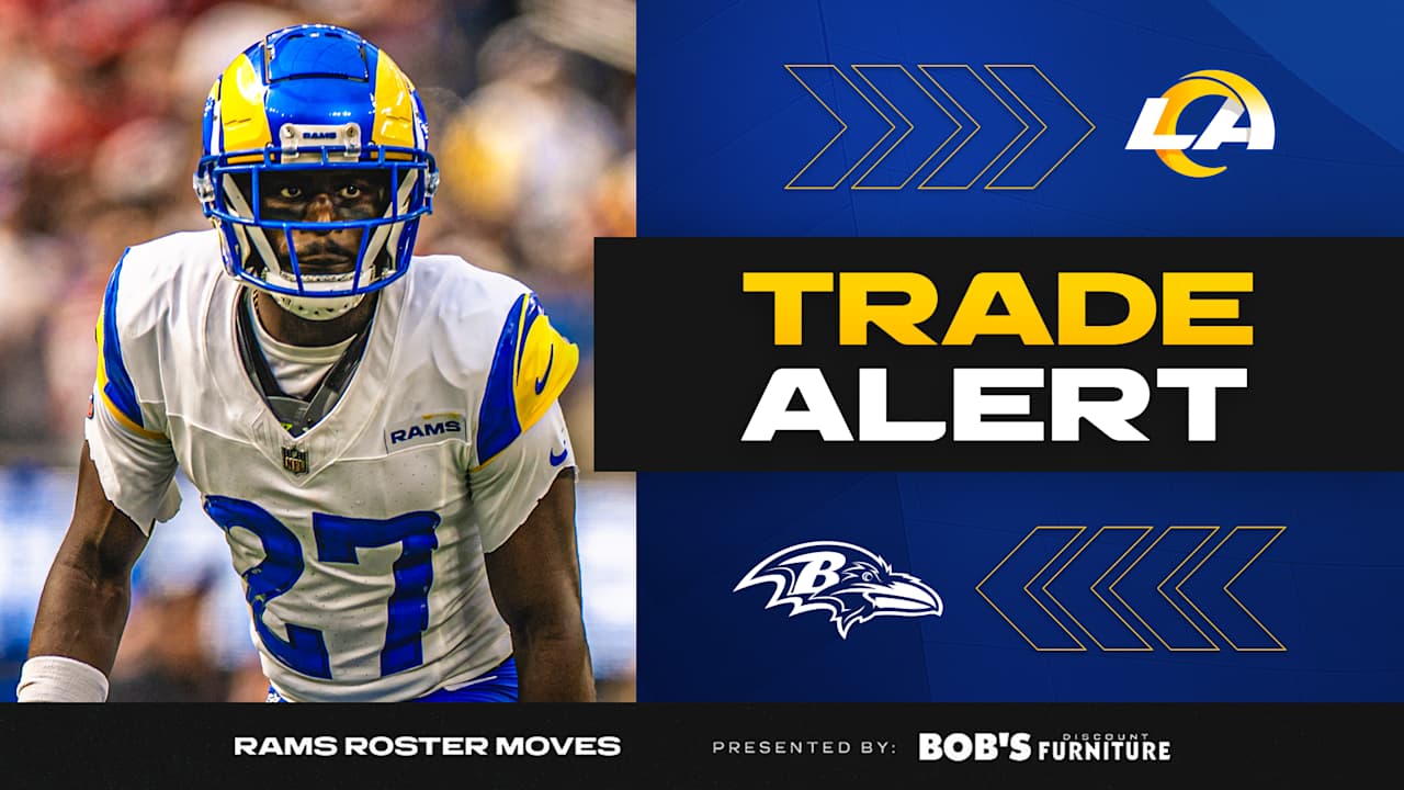 Rams agree to terms on trade sending cornerback Tre’Davious White to Ravens