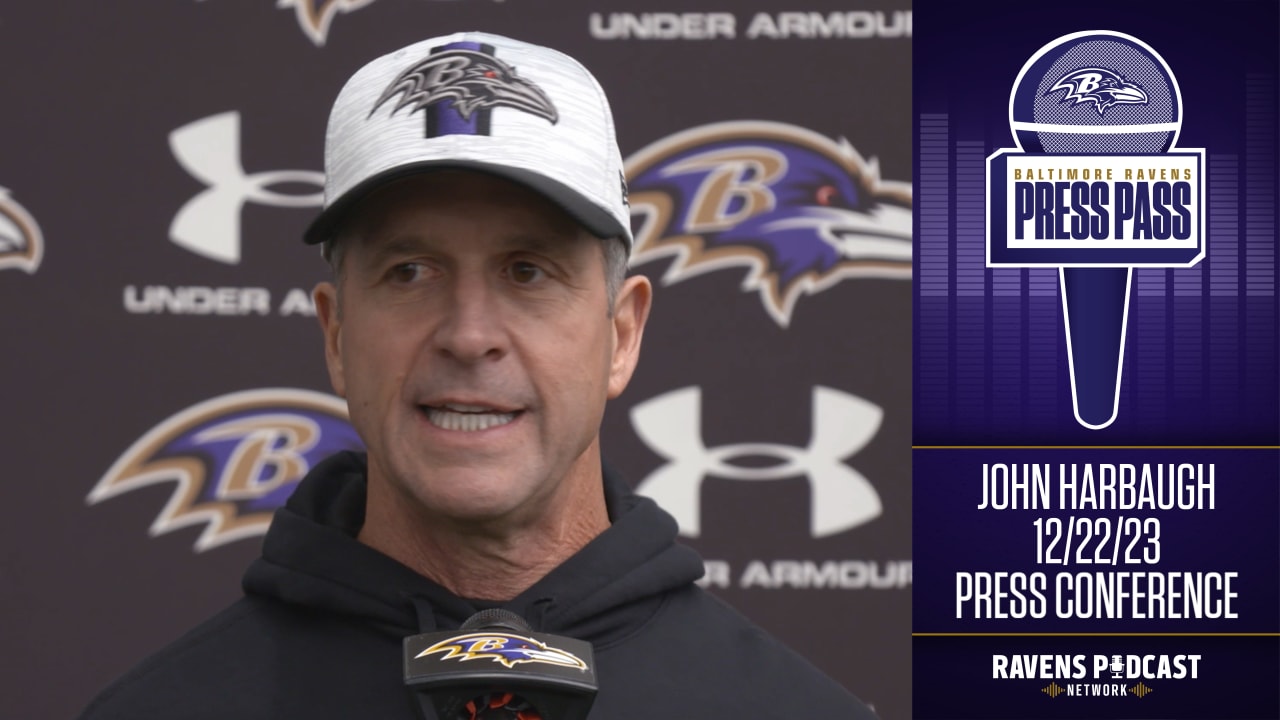 John Harbaugh: Press Conference (12/22)