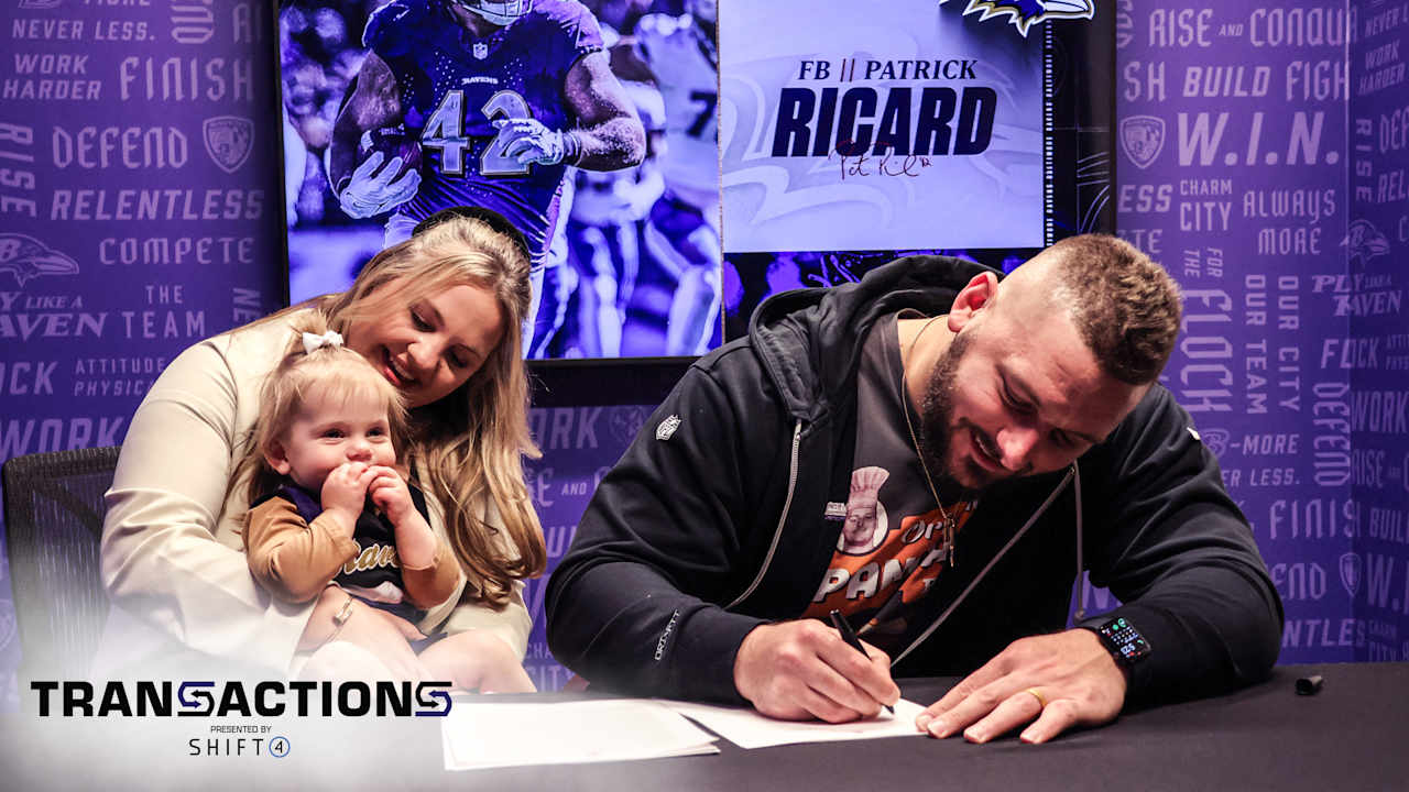 Ravens Sign Fullback Patrick Ricard