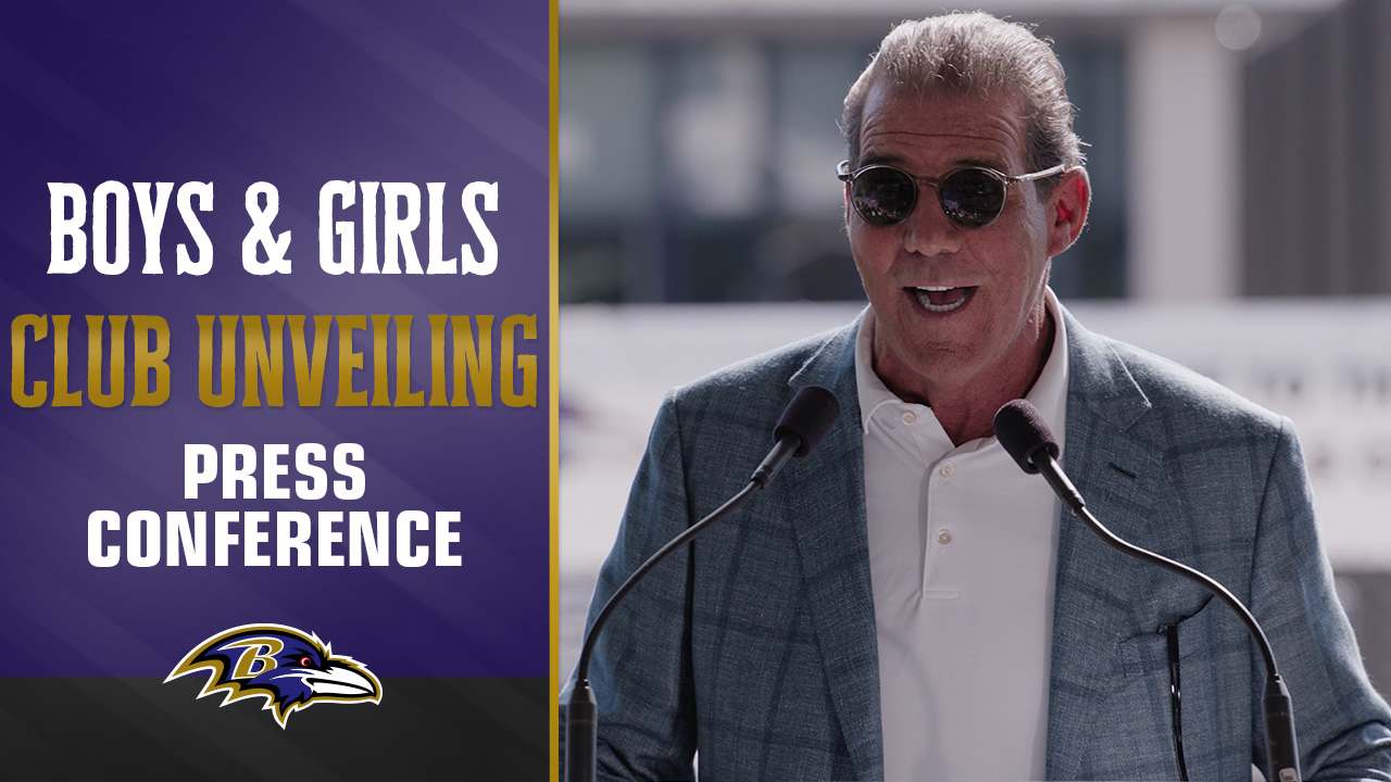 Ravens Unveil Boys & Girls Club in West Baltimore | Ravens Press Conference