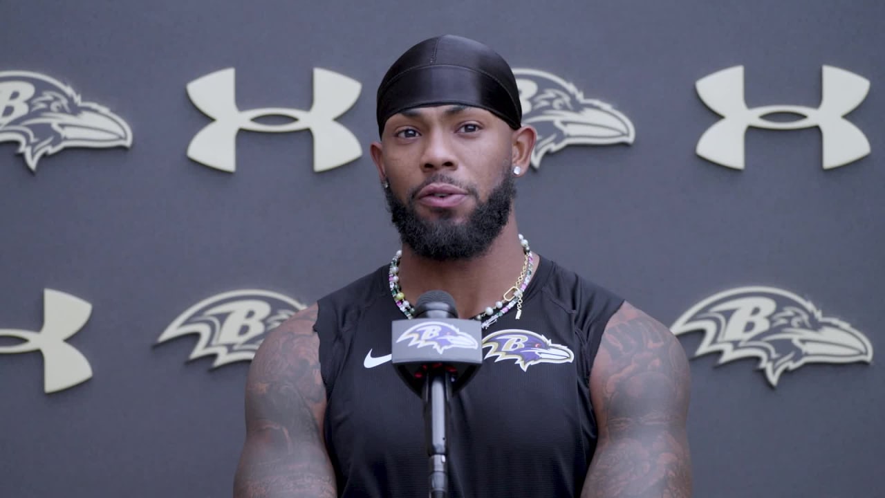 Rashod Bateman on Contract Extension, Being Healthy