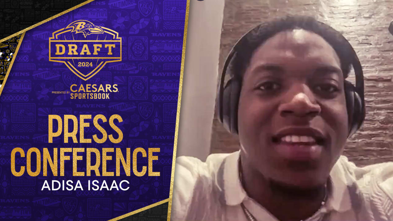 Adisa Isaac Is Excited to Join Ravens, Reunite With Odafe Oweh