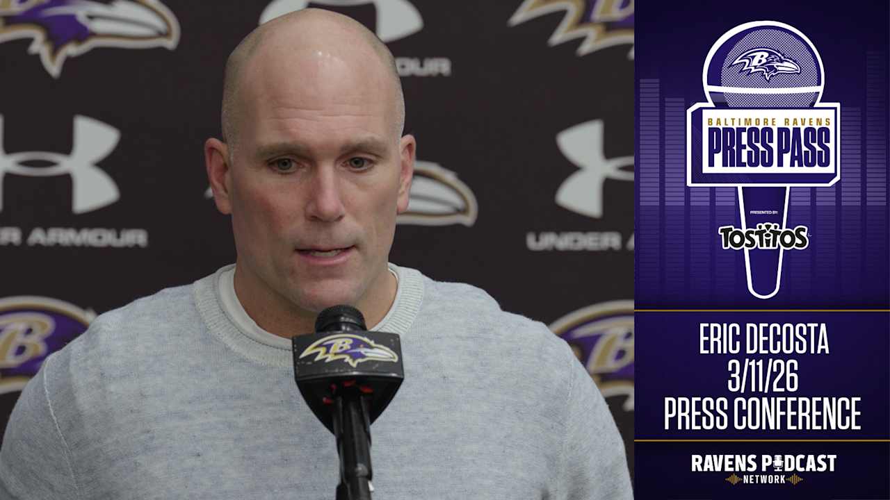Eric DeCosta: Ravens Press Conference 3/11/26