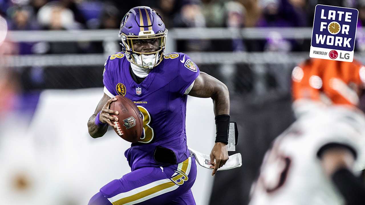 Rod Woodson on How Lamar Jackson Can Regain His MVP Form | Late for Work