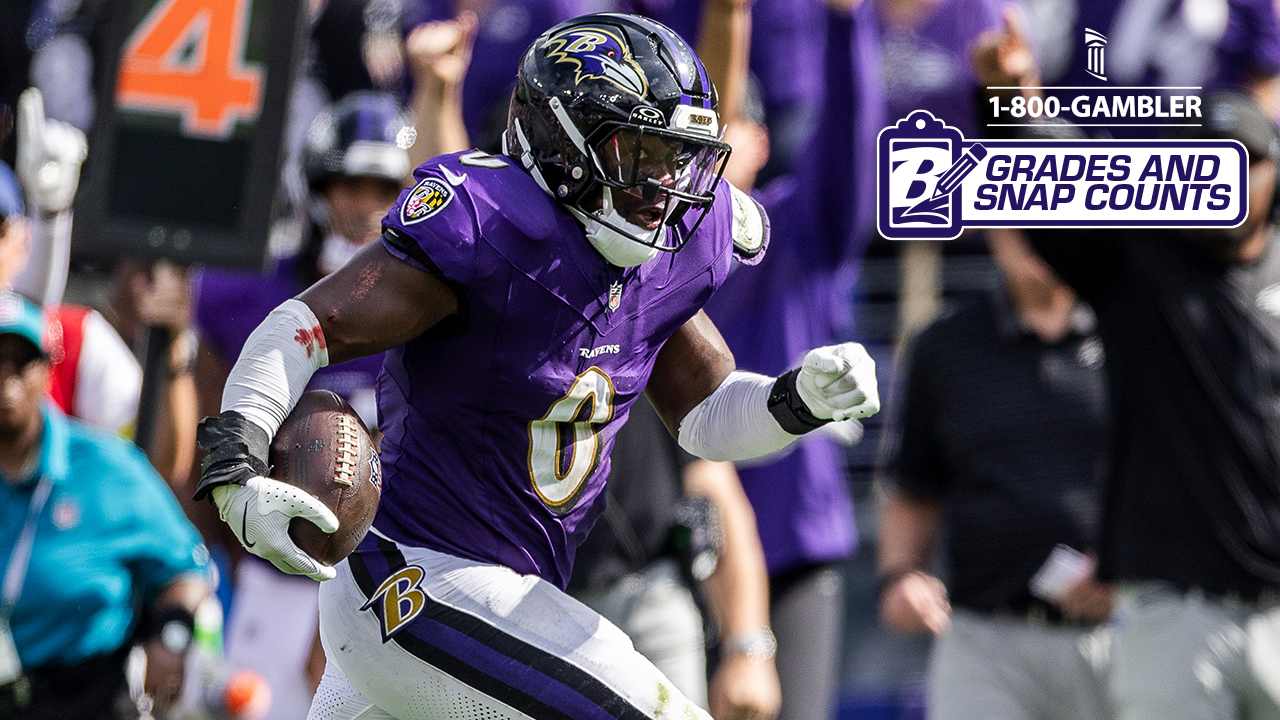 Roquan Smith’s Best Game Ever? | Ravens Grades & Snap Counts