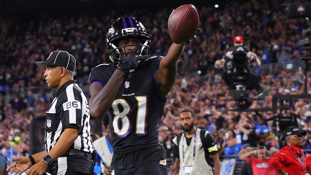 Game Action Gallery: Ravens vs. Lions, Week 3
