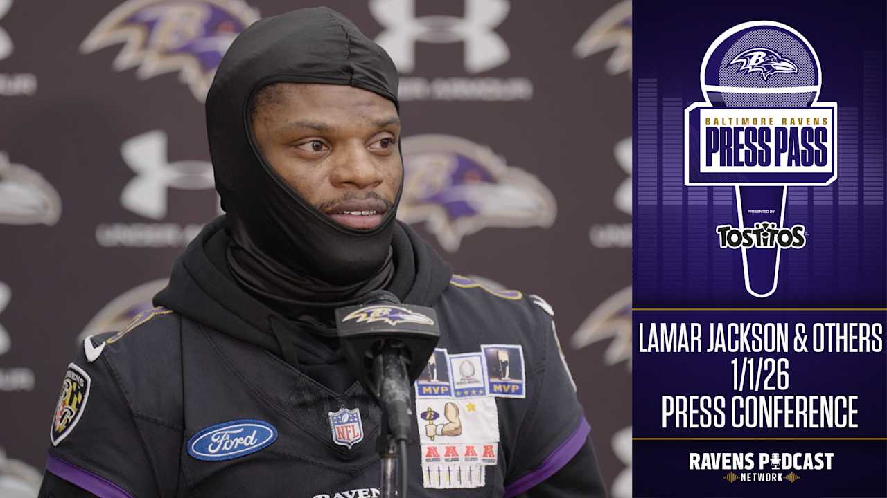Todd Monken, Chris Horton, Zach Orr, Lamar Jackson, Roquan Smith ...