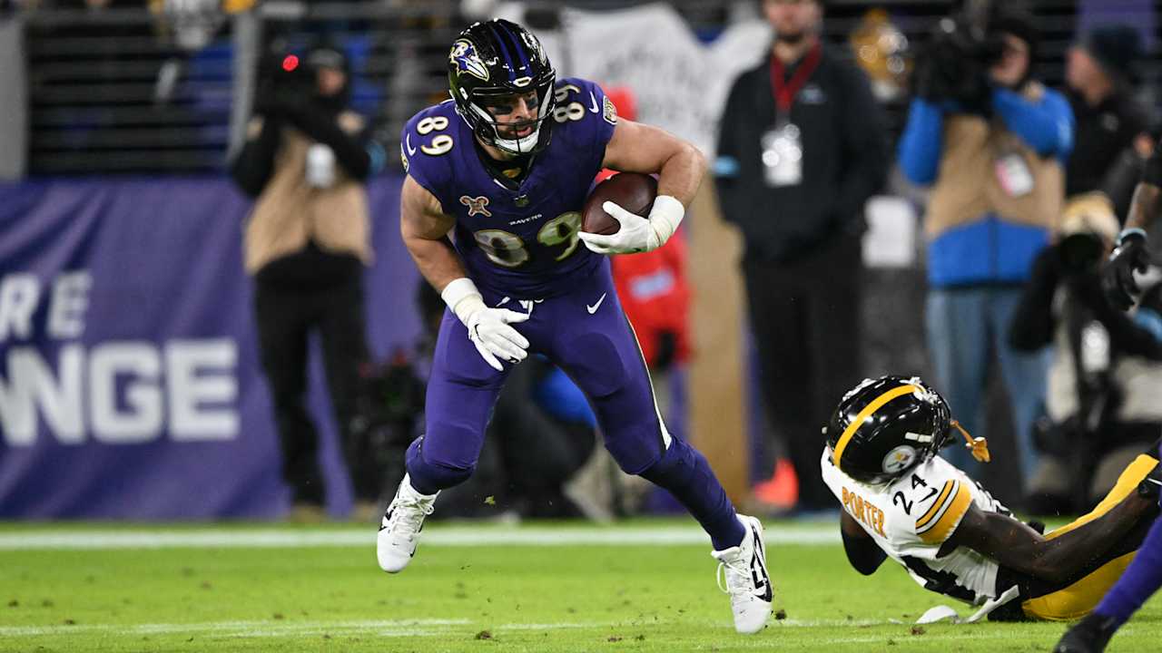 Mark Andrews Beats Patrick Queen for 16-Yard Catch | Highlight: Ravens ...