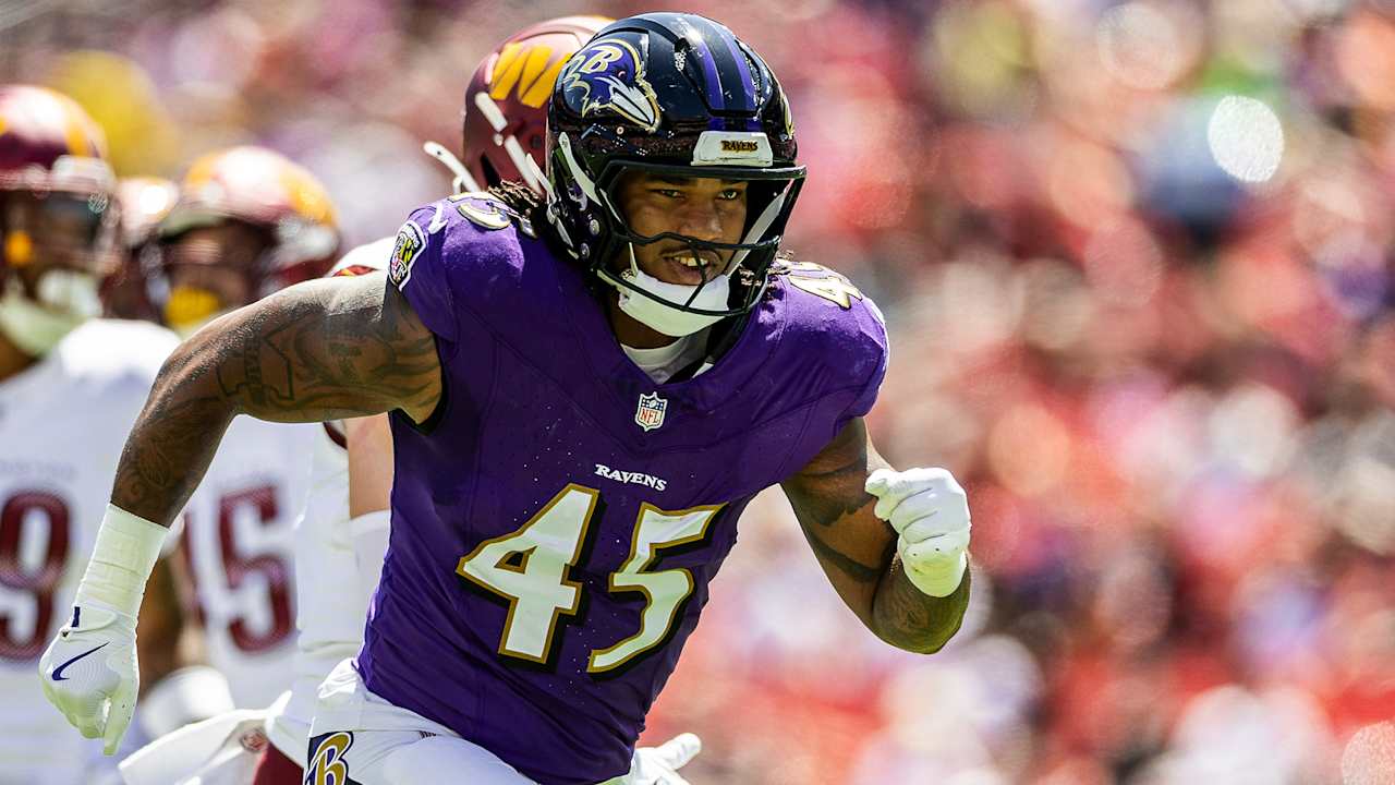 Ravens' First Depth Chart