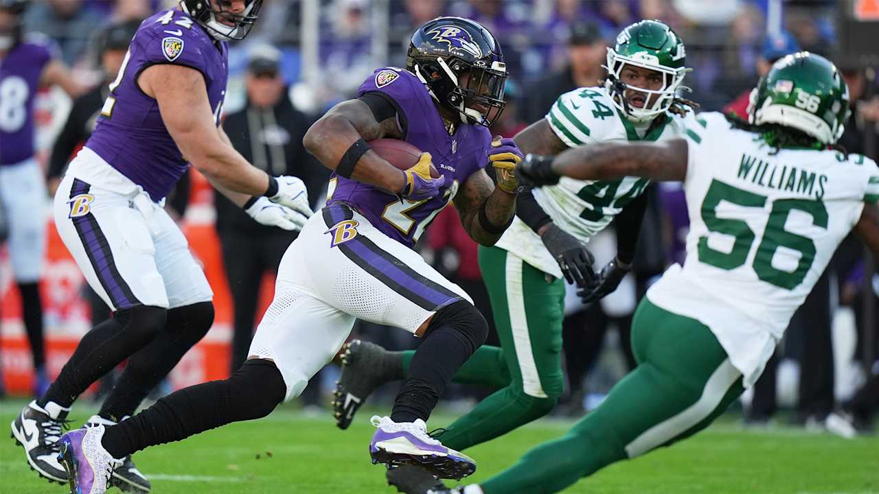 Ravens' Top Plays vs. Jets | Game Highlights