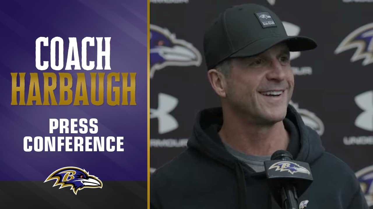 John Harbaugh: It's an Honor to Play on Thanksgiving | Ravens Press ...