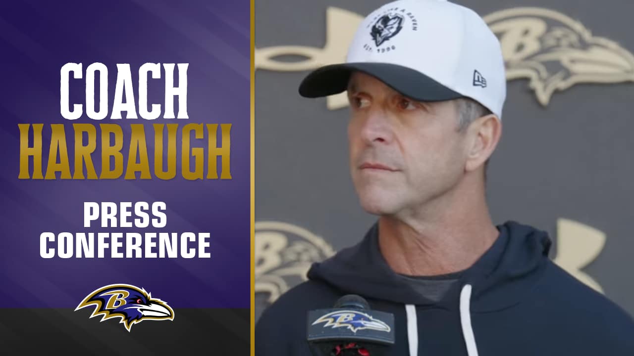 John Harbaugh: The Opportunity In Front of Us Is Great | Ravens Press ...