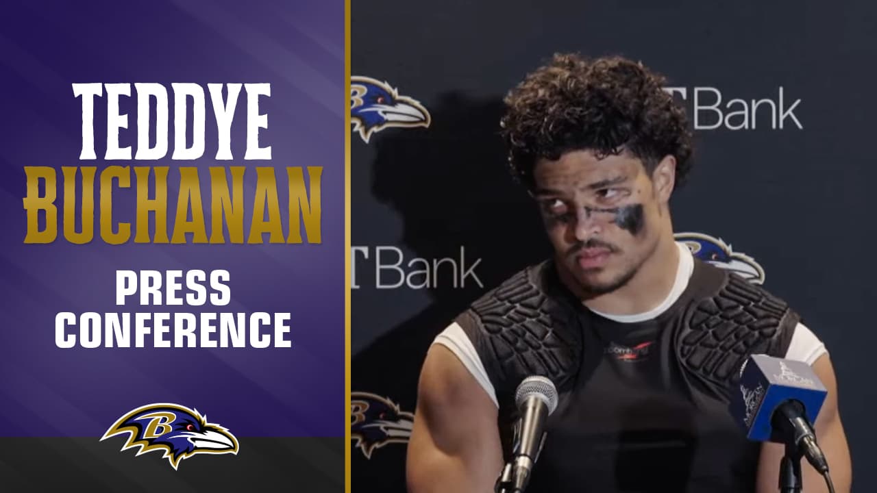 Teddye Buchanan: Winning Always Feels Good | Ravens Press Conference