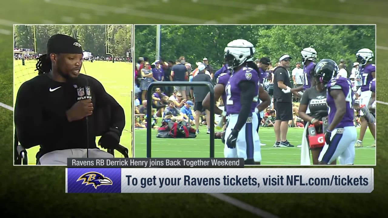 Derrick Henry Talks Getting to Know Ravens