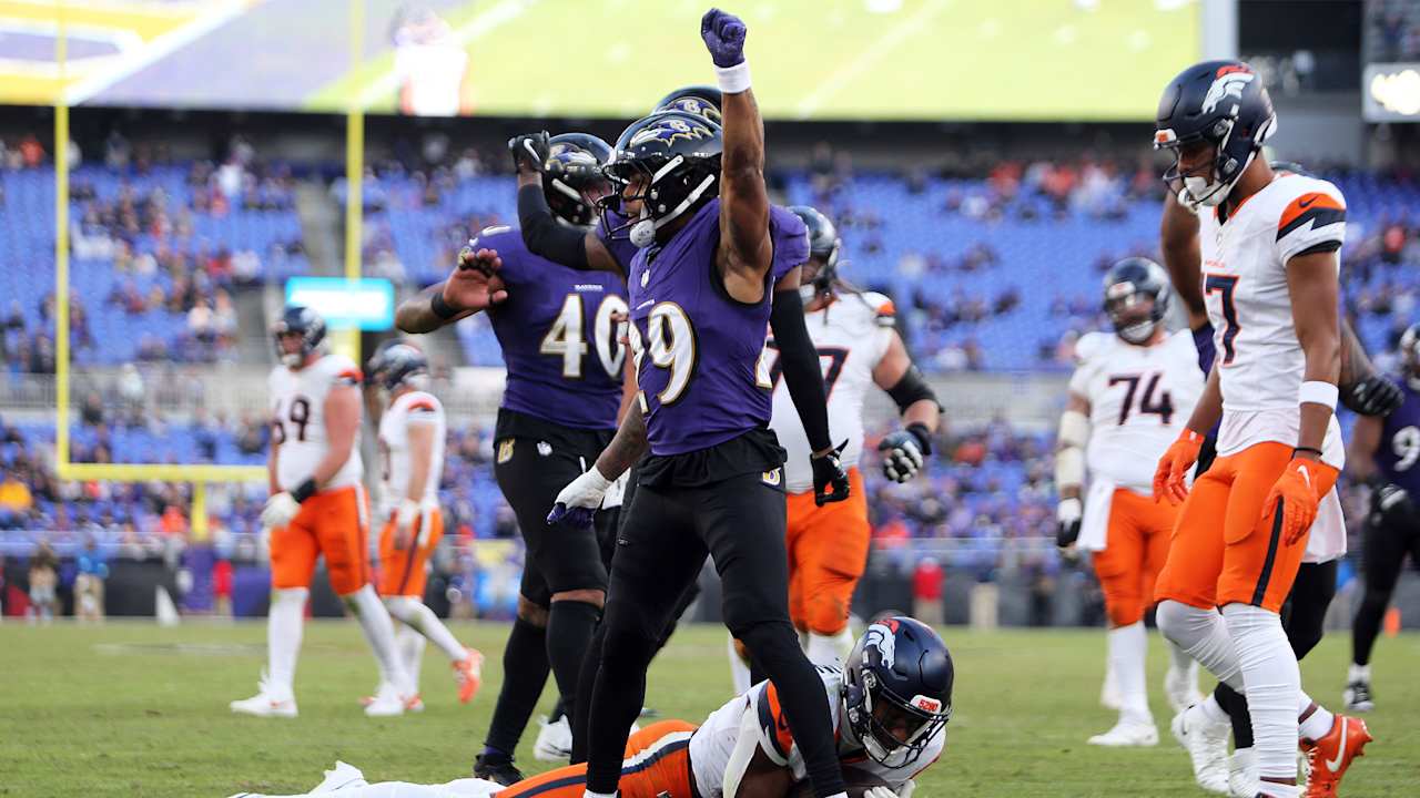 Ravens Stop Broncos on Fourth-and-Goal | Ravens vs. Broncos, Week 9