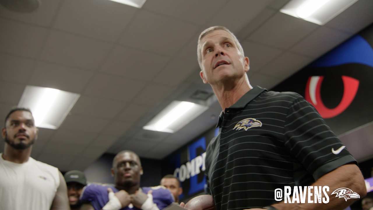 Inside the Ravens Locker Room After Defeating the Browns