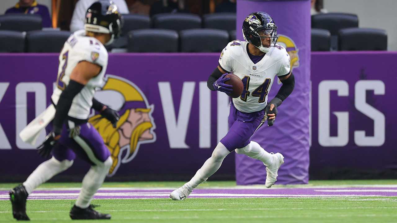 Marlon Humphrey Grabs His First Interception This Season | Game Highlight