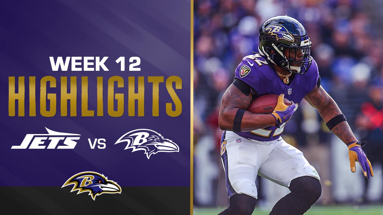 Full Highlights: Ravens vs. Jets, Week 12