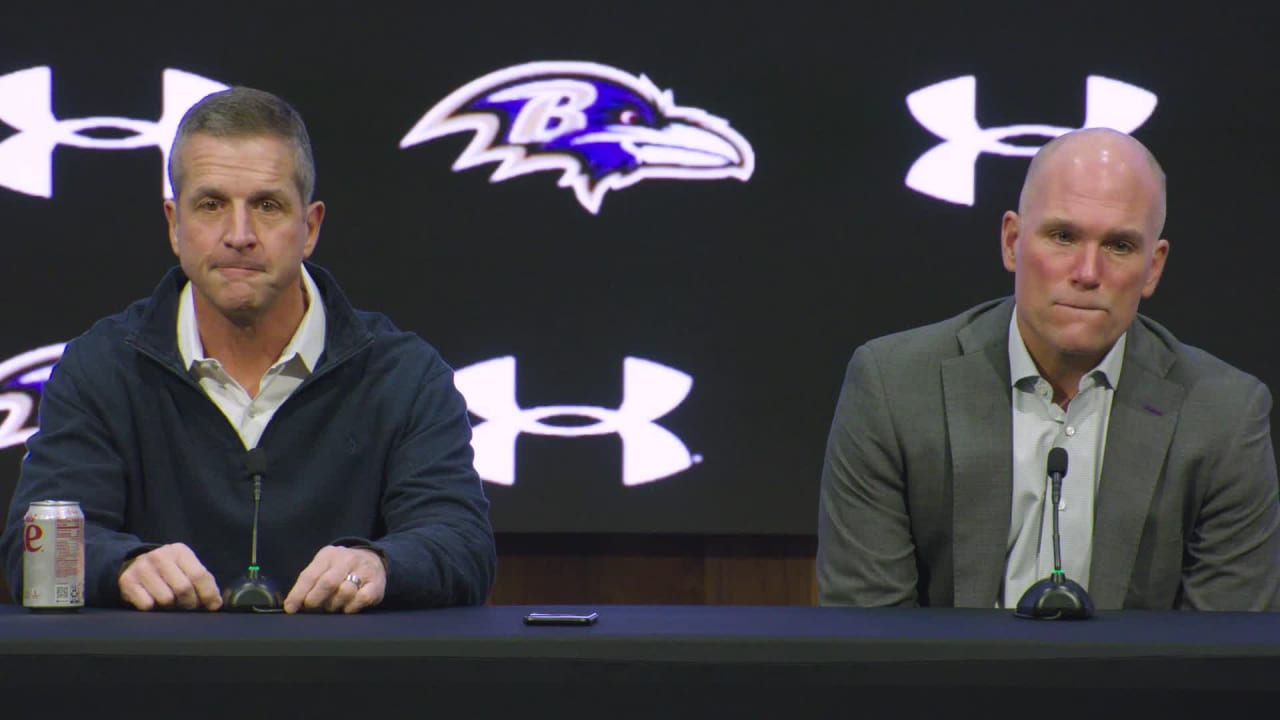 John Harbaugh & Eric DeCosta Season Review Press Conference