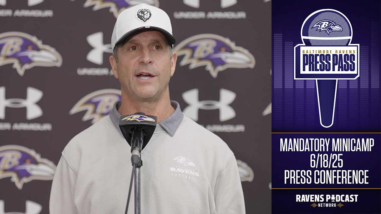 John Harbaugh, Kyle Hamilton, & Marlon Humphrey