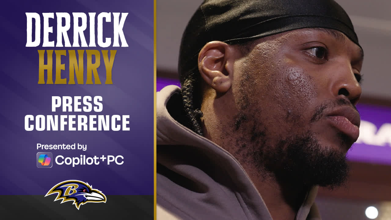 Derrick Henry Previews Saturday's Game vs. Green Bay | Ravens Press ...