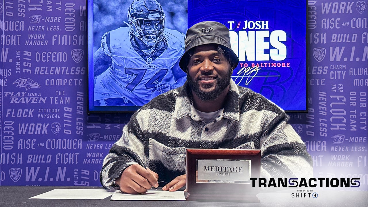 Ravens Sign Josh Jones to One-Year Contract