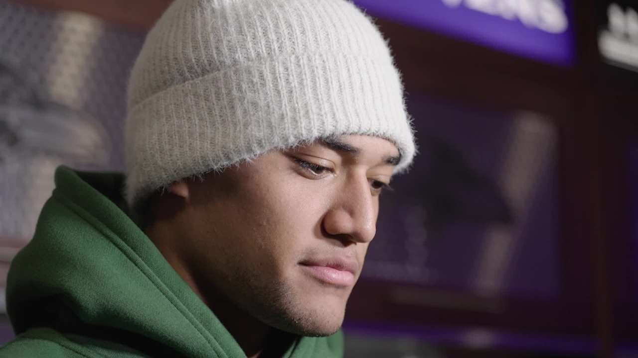 Kyle Hamilton on His Ankle Injury