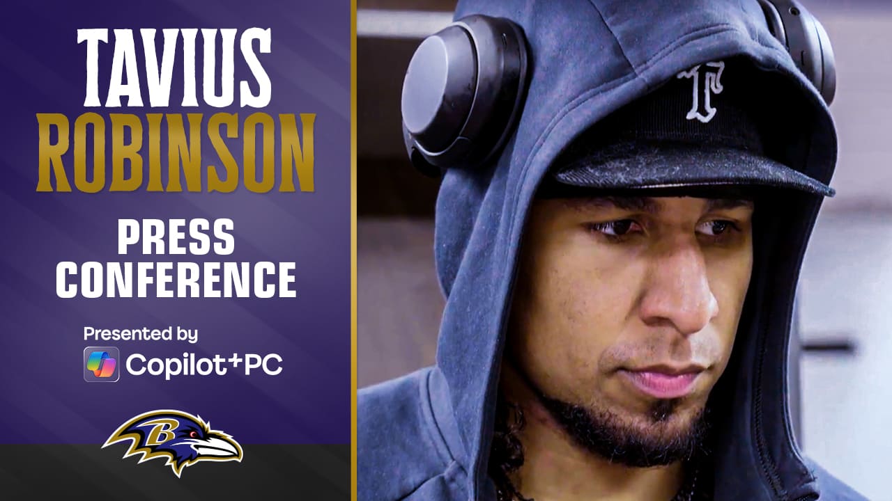 Tavius Robinson on Ravens' Defense Dealing With Injuries | Ravens Press ...