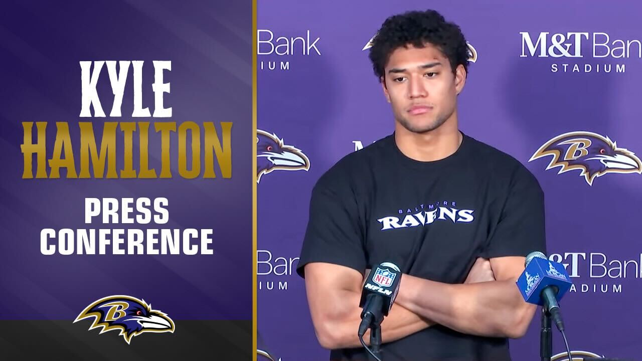 Kyle Hamilton: We Aren't Pointing the Finger at Anybody | Ravens Press ...